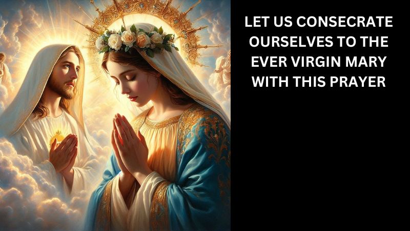 TODAY LET US CONSECRATE OURSELVES TO THE EVER VIRGIN MARY THIS ...